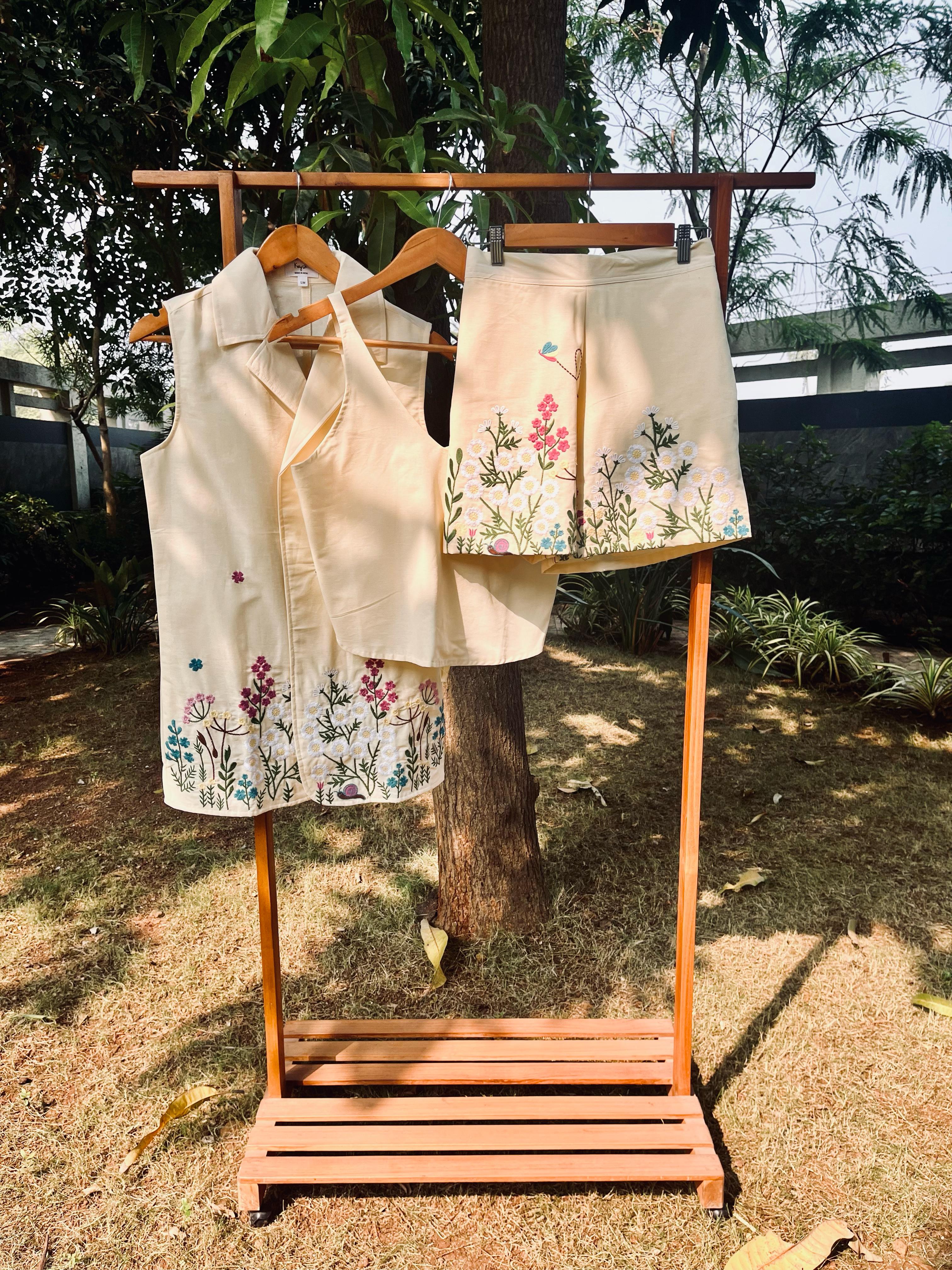 Floral Tie Knot Set – My Store
